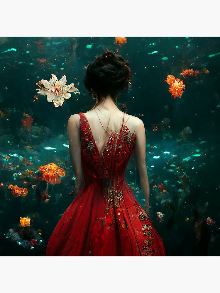 "Lucid girl" Sticker for Sale by SaharTabrizi | Redbubble