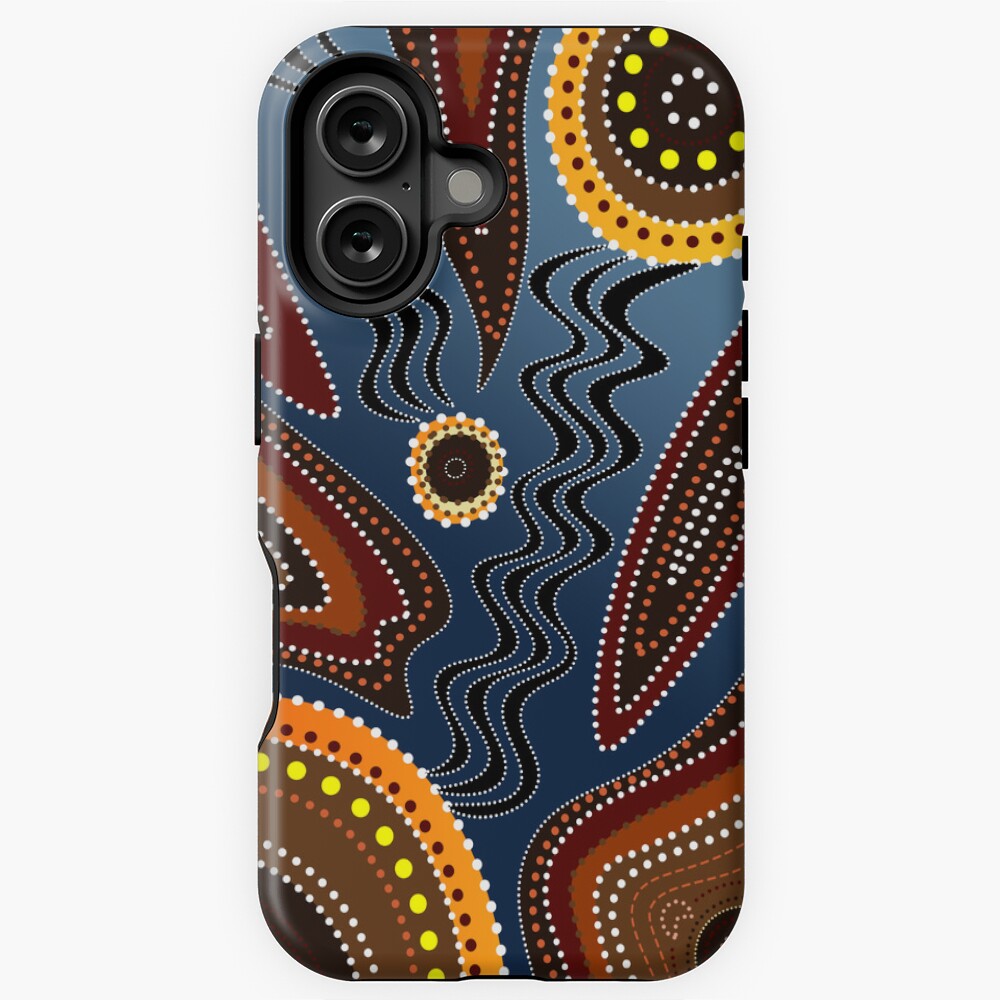 "Indigenous Aboriginal Custom Artwork - Darug" Poster for Sale by ...