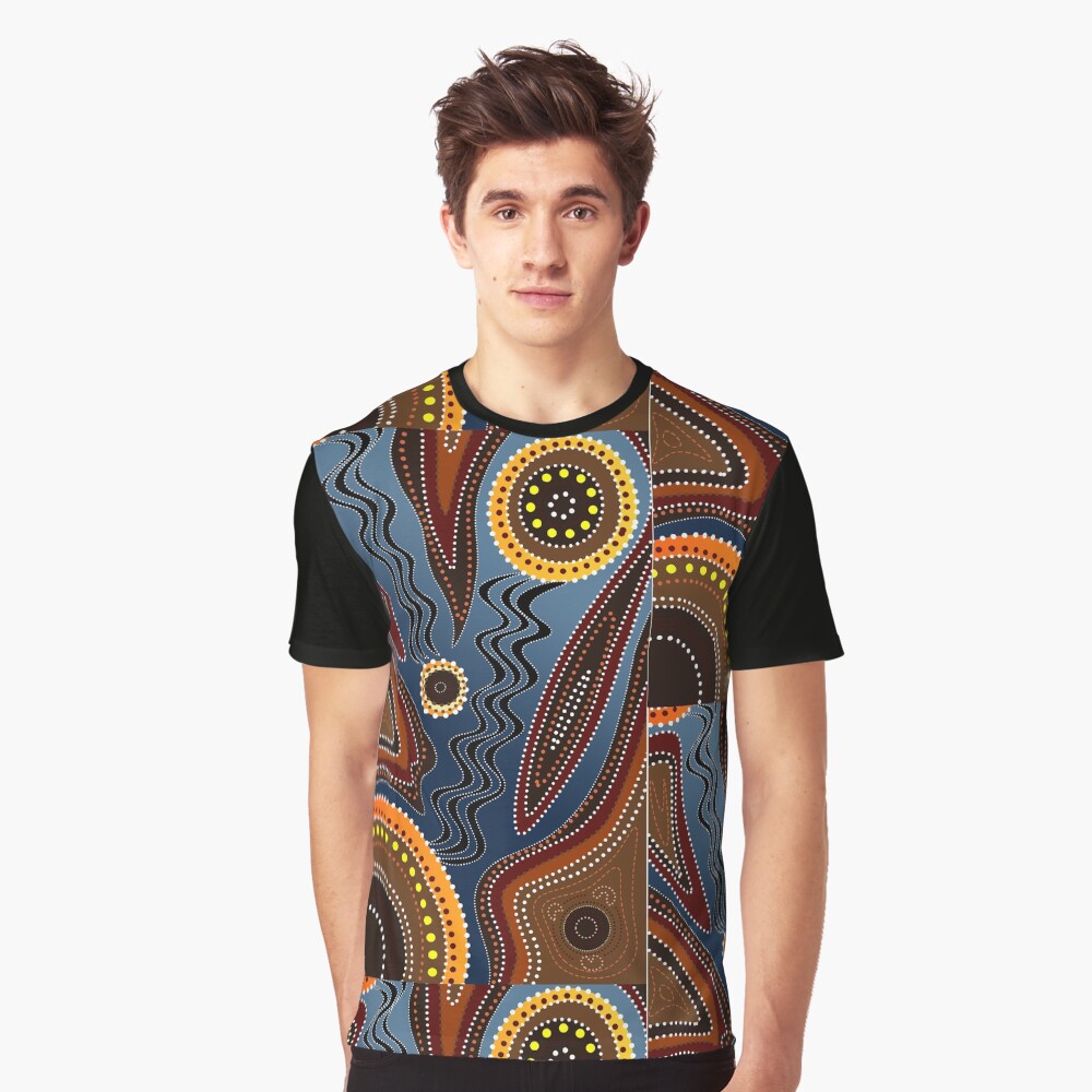 "Indigenous Aboriginal Custom Artwork - Darug" Poster for Sale by ...