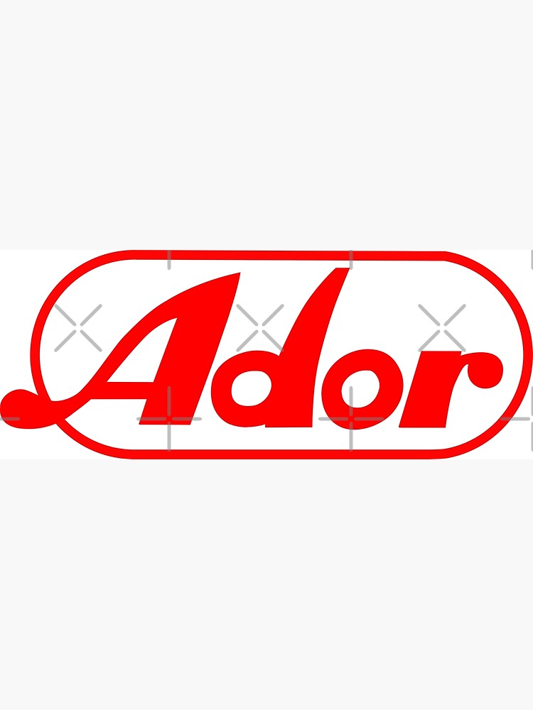 "NewJeans Ador Label Logo Red" Poster for Sale by xenocene | Redbubble