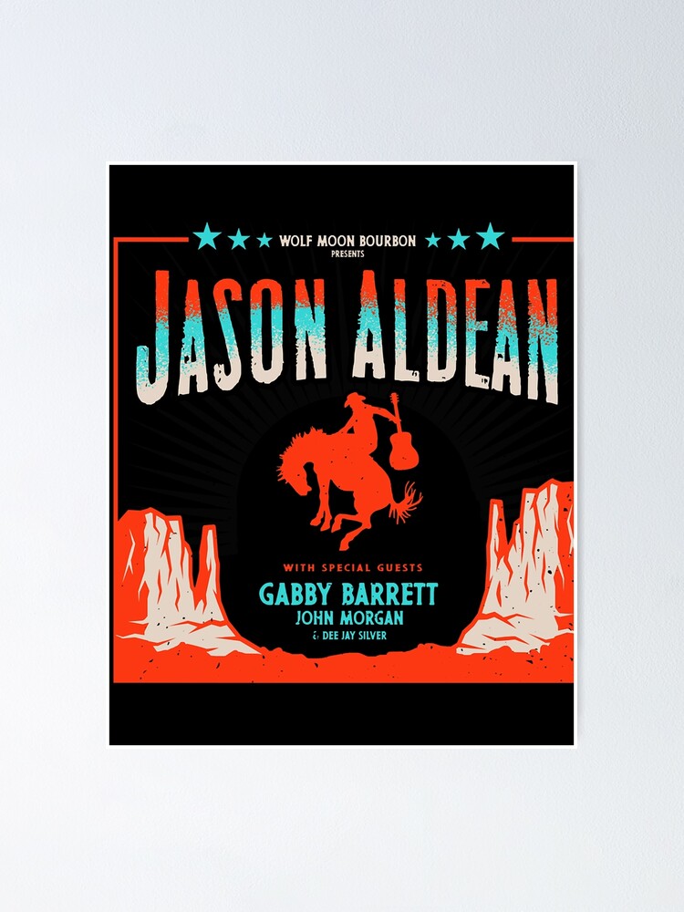 "Jason Aldean" Poster for Sale by christabellarp | Redbubble