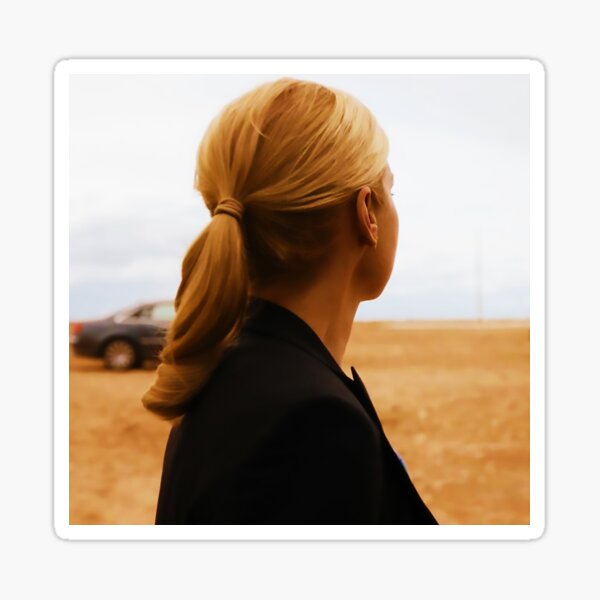 "Better Call Saul, Kim Wexler, ponytail" Sticker for Sale by ...