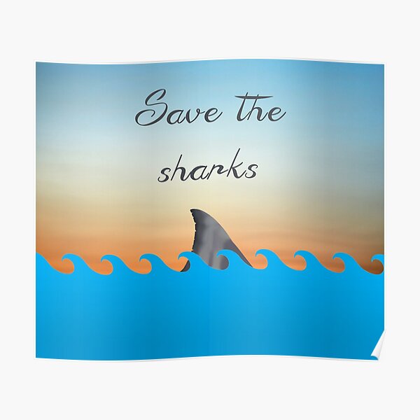 Save Marine Life Posters | Redbubble