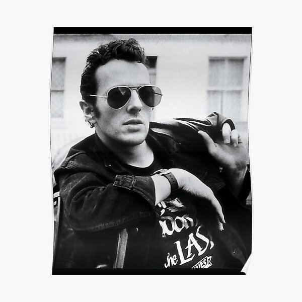 "Joe Strummer" Poster for Sale by filomenatn6 | Redbubble