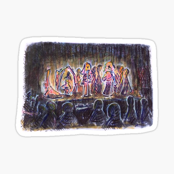 "Shiru''Yallah but without the text " Sticker for Sale by TelYehuda ...