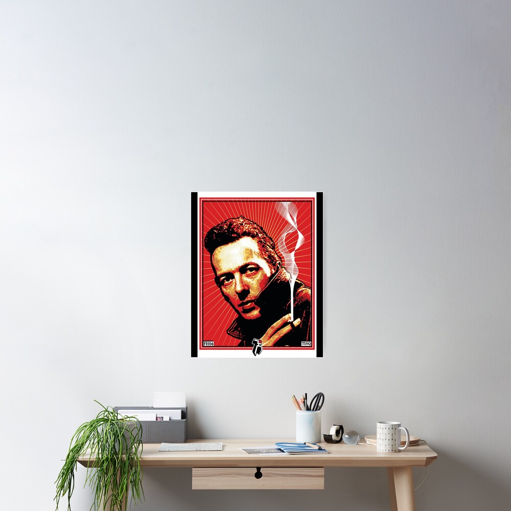 "Joe Strummer poster" Poster for Sale by careytzg958 | Redbubble