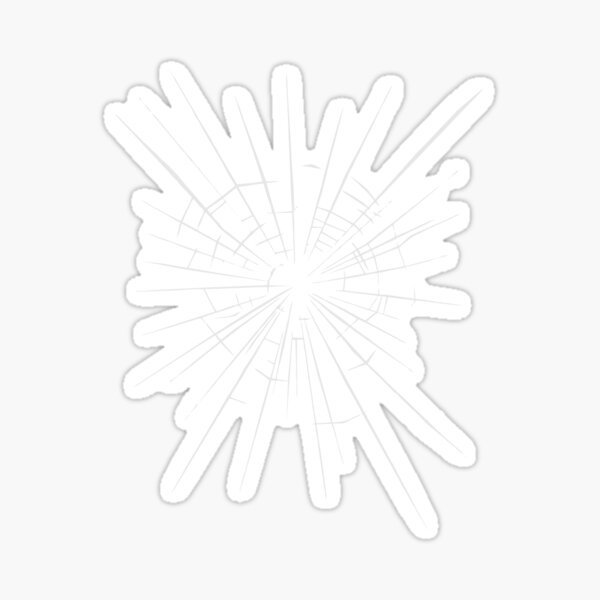 "Fake cracked screen" Sticker for Sale by LaughingProf | Redbubble