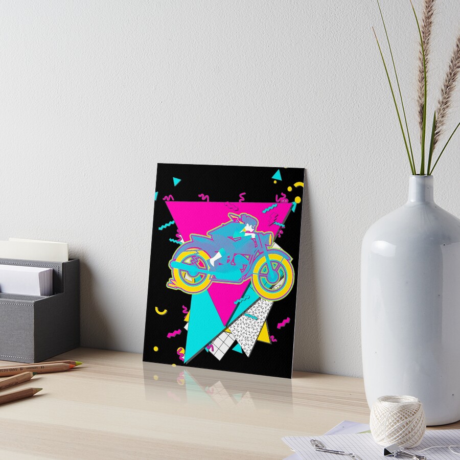 "Sayonara Wild Hearts *90s graphic design*" Art Board Print for Sale by ...