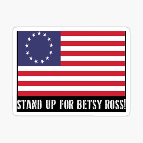 "rush betsy ross limbaugh Gift Stand Up For Betsy" Sticker for Sale by ...