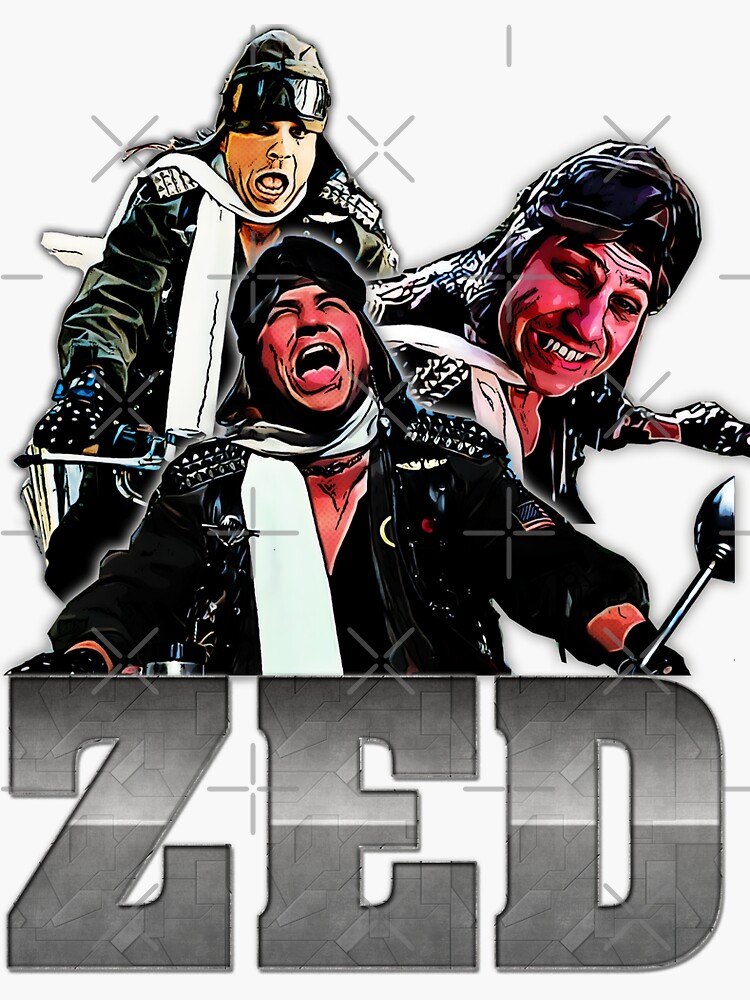 "zed police academy movie" Sticker for Sale by JTK667 | Redbubble