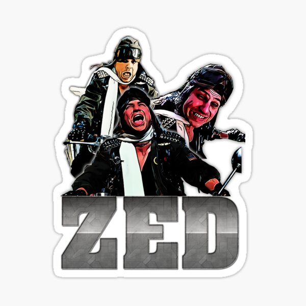 "zed police academy movie" Sticker for Sale by JTK667 | Redbubble