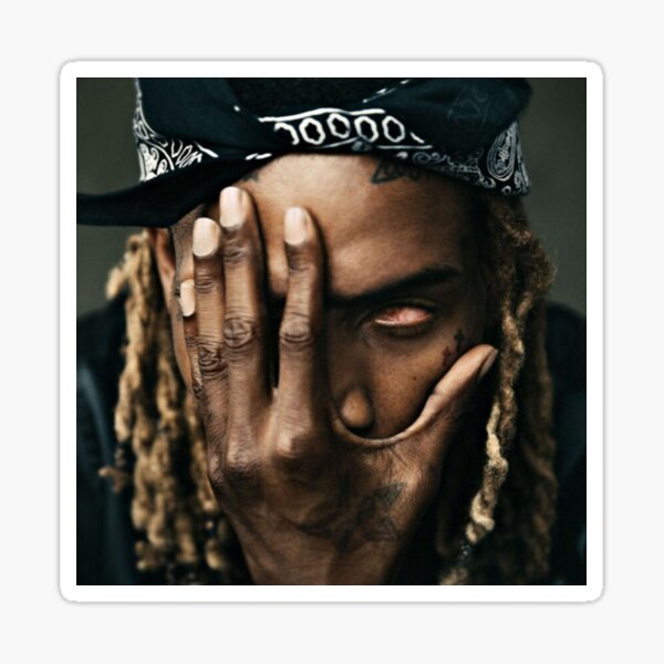 "Fetty. wap" Sticker for Sale by bosqstore1 | Redbubble