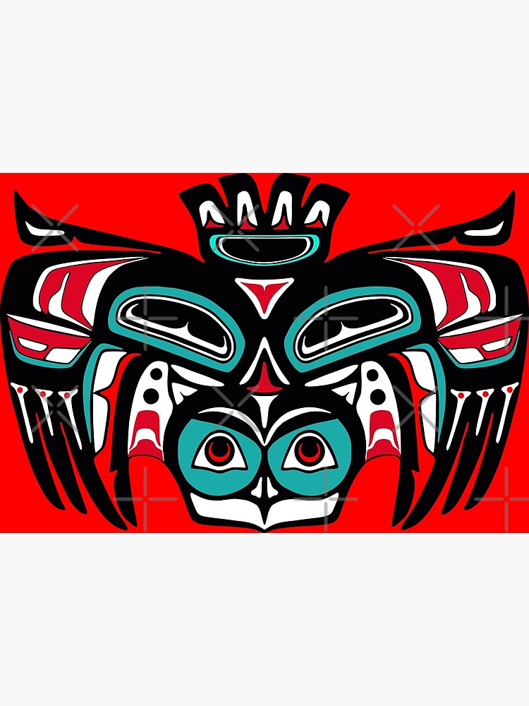 "Haida Tlingit Native" Poster for Sale by Camgrounden | Redbubble