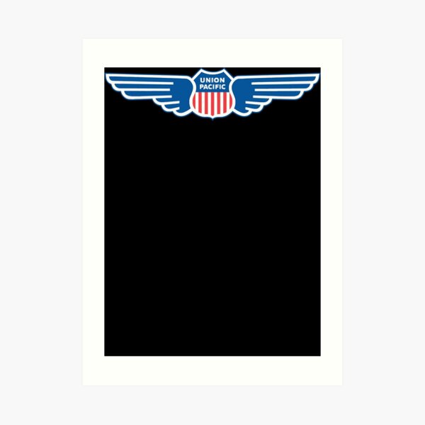 "Union Pacific Wing Logo" Art Print for Sale by TiffanyEng | Redbubble