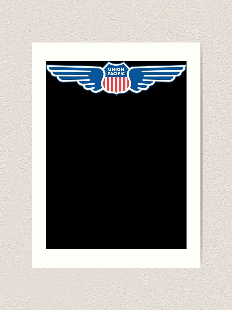 "Union Pacific Wing Logo" Art Print for Sale by TiffanyEng | Redbubble