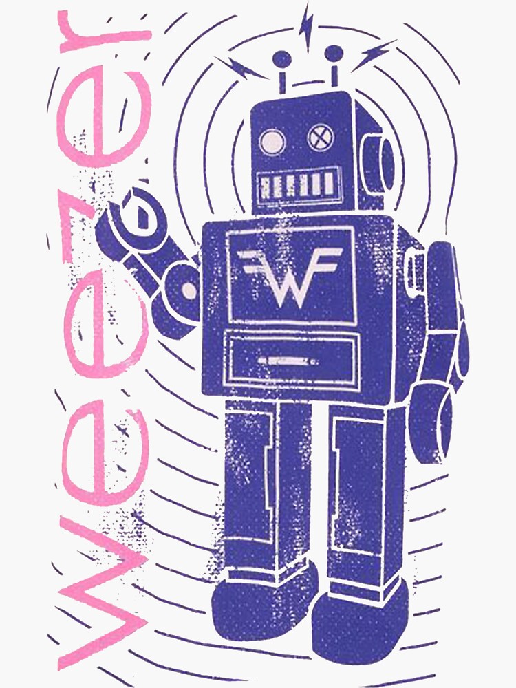 "wee robot" Sticker for Sale by ShawnMize | Redbubble