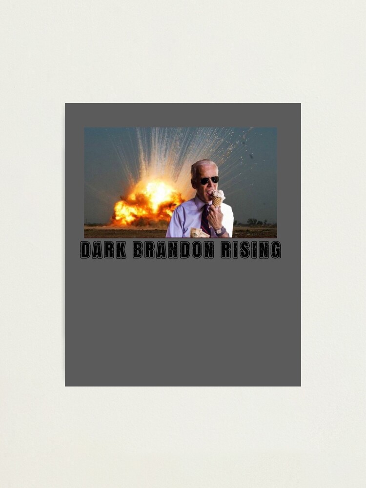 "Dark Brandon Rising Joe Biden Funny Political Liberal Meme, Political ...