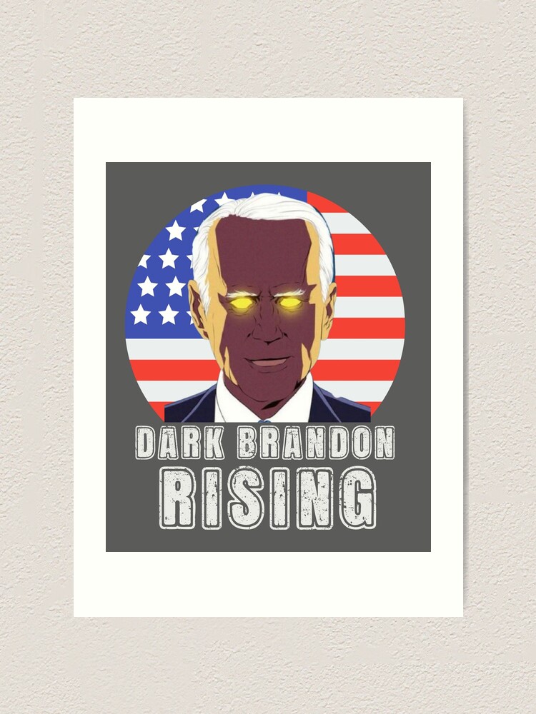 "Dark Brandon Rising Joe Biden Funny Political Liberal Meme, Political ...