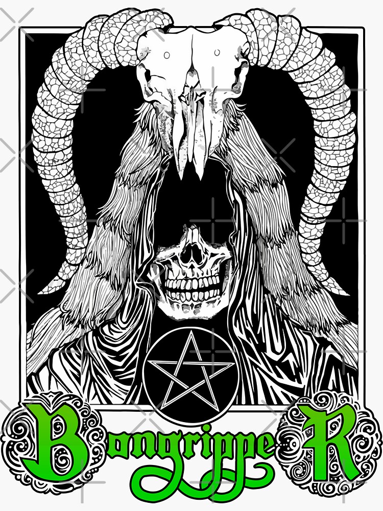 "Bongripper Merch" Sticker for Sale by xxXVintageXxx | Redbubble