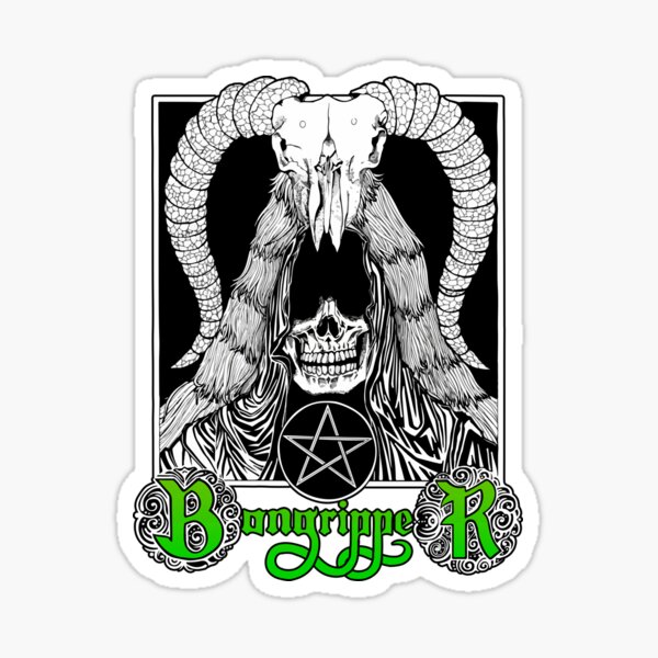"Bongripper Merch" Sticker for Sale by xxXVintageXxx | Redbubble
