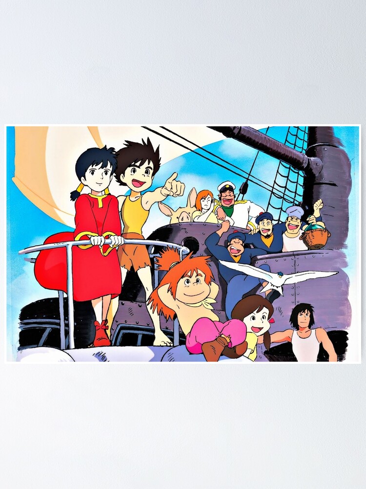 Póster «Jimsy future boy conan - uno de los personajes más importantes ...