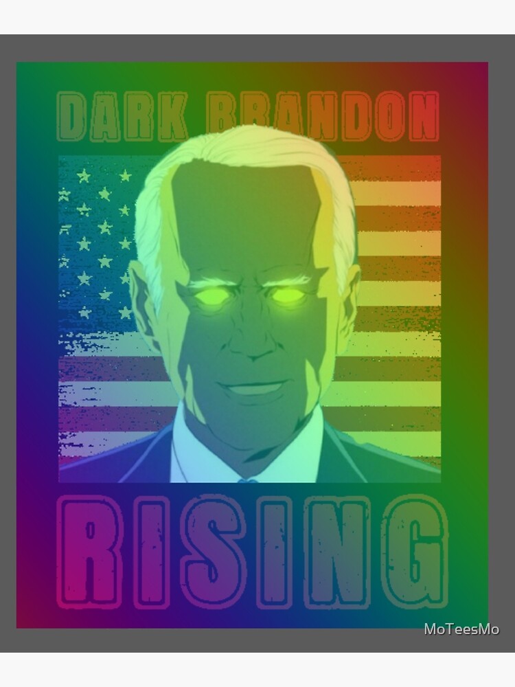 "Dark Brandon Rising Joe Biden Funny Political Liberal Meme, Political ...