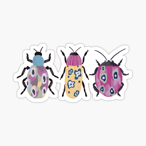 "Bugs!" Sticker for Sale by ninsey412 | Redbubble