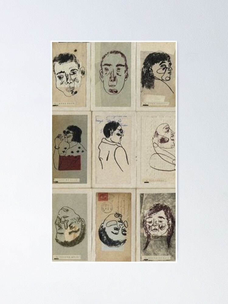 "different faces" Poster for Sale by summerwar37 | Redbubble