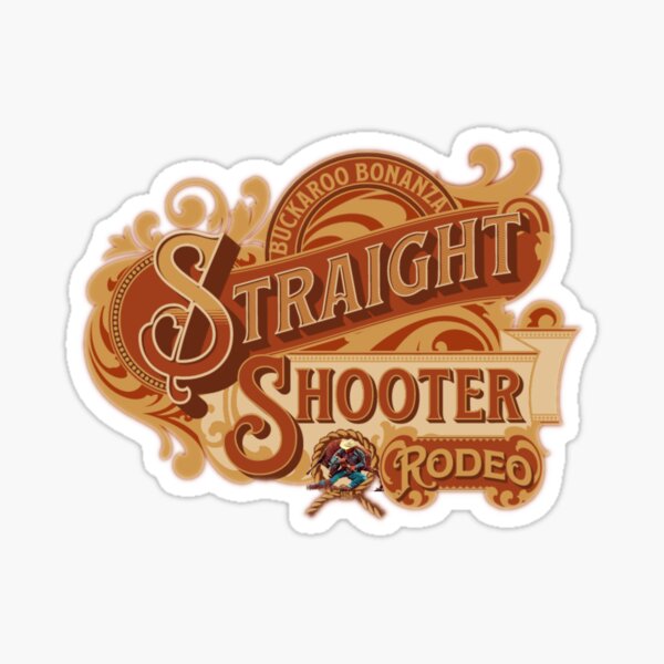"Buckaroo Bonanza - Steer Wrestler Design" Sticker for Sale by ...