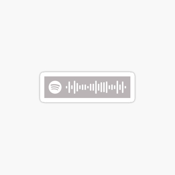 "this is me trying by Taylor Swift Spotify Code" Sticker for Sale by ...
