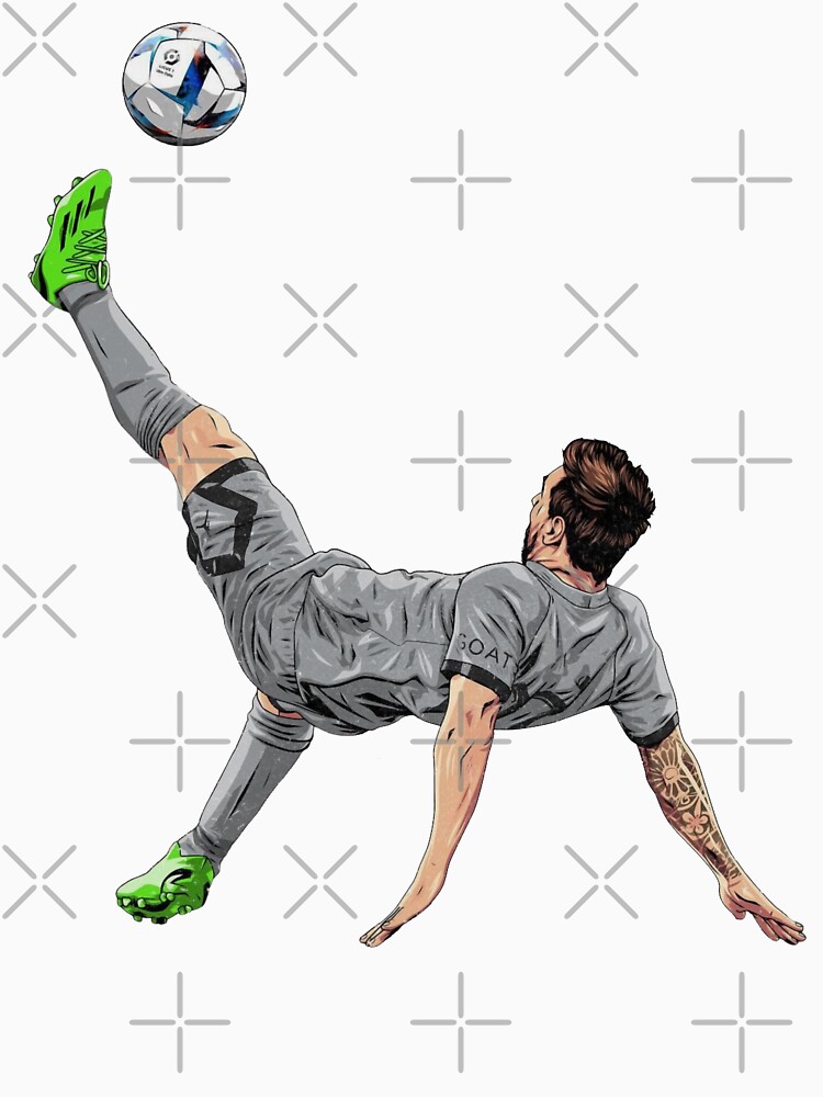 "MESSI BICYCLE KICK GOAL" T-shirt for Sale by bruno-baldwin | Redbubble ...