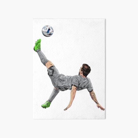 "MESSI BICYCLE KICK GOAL" Art Board Print for Sale by bruno-baldwin ...