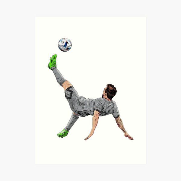 "MESSI BICYCLE KICK GOAL" Art Print for Sale by bruno-baldwin | Redbubble