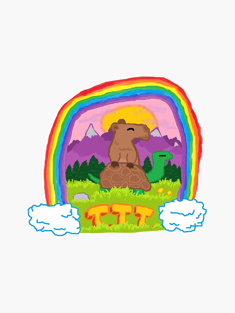 "Turtle Taxi Tuesday" Sticker for Sale by cappadotmov | Redbubble