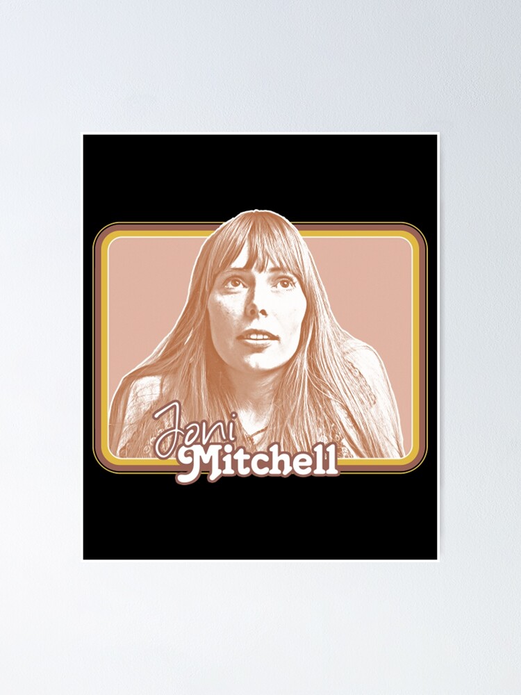 "Joni Mitchell Retro 1970s Style Fan Art" Poster for Sale by AnahiFahey ...