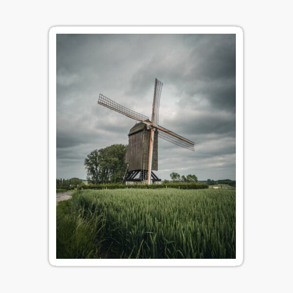 "Windmill" Sticker for Sale by Flodae | Redbubble