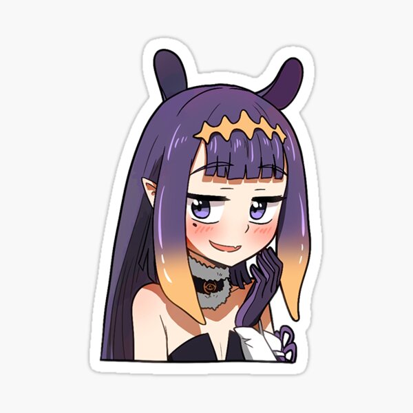 "Ninomae Ina'nis hololive en" Sticker for Sale by Palmave | Redbubble