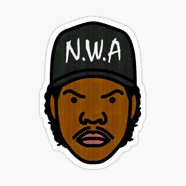 "NWA" Sticker for Sale by Lilianroots | Redbubble