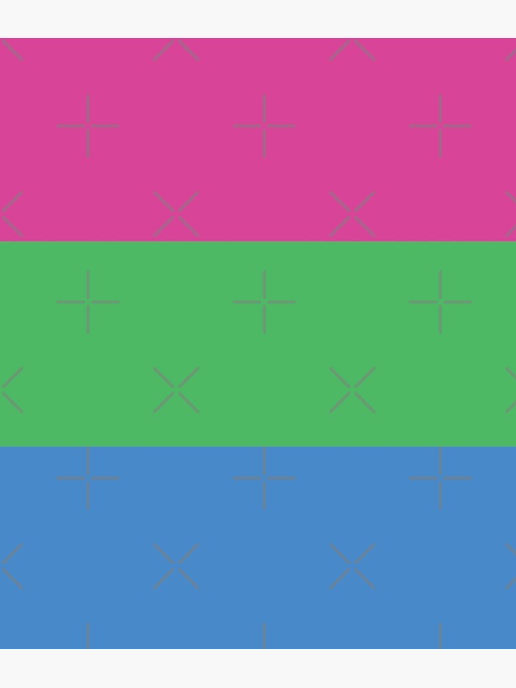 "Poly Pride Flag" Poster by F-PhantomArt | Redbubble