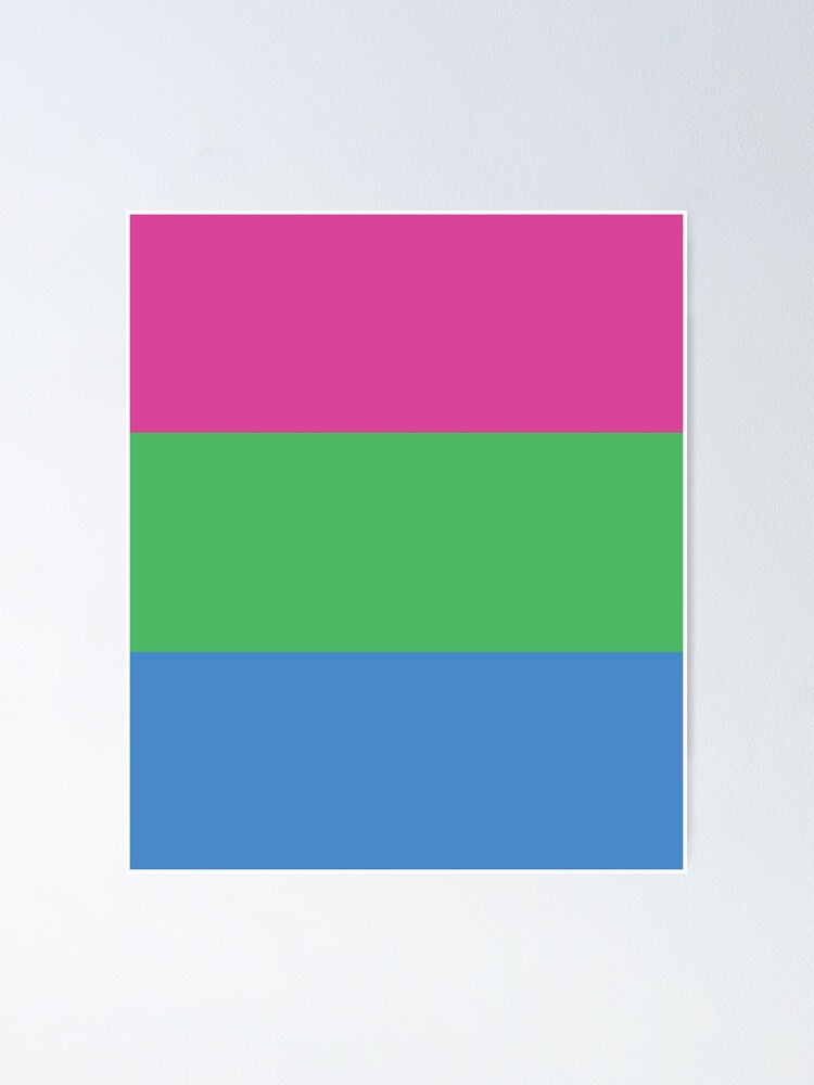 "Poly Pride Flag" Poster by F-PhantomArt | Redbubble