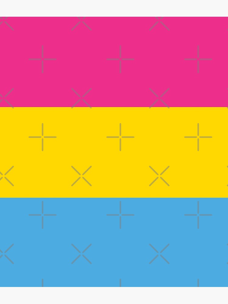 "Pan Pride Flag" Poster by F-PhantomArt | Redbubble
