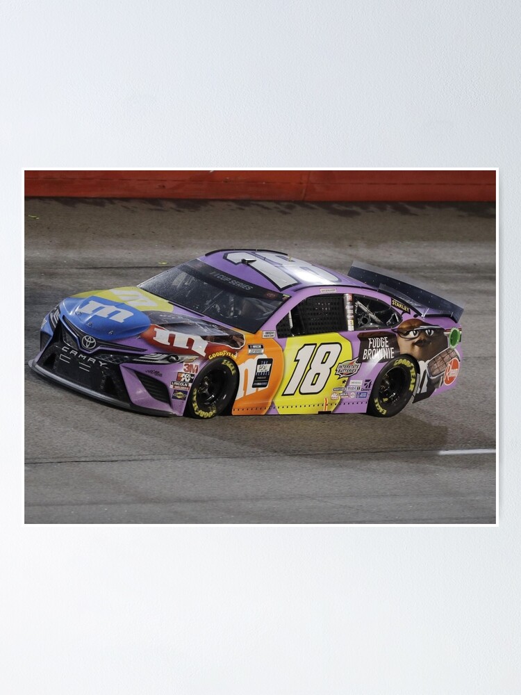 "kyle busch racing" Poster for Sale by rikchi65 | Redbubble