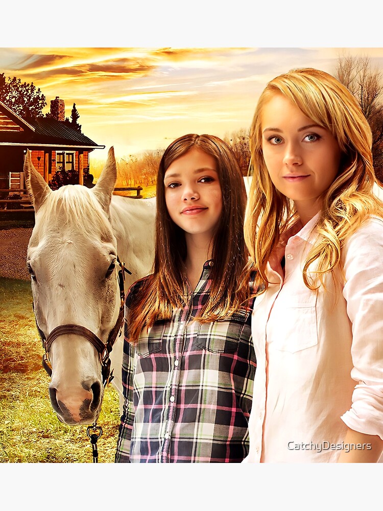 "Amber Marshall Heartland" Sticker for Sale by CatchyDesigners | Redbubble