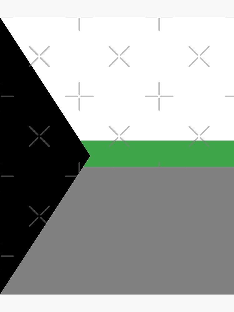 "Demiromantic Pride Flag" Poster by F-PhantomArt | Redbubble