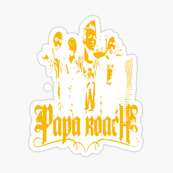 "Proud Papa Band Awesome For Movie Fans" Sticker for Sale by ...