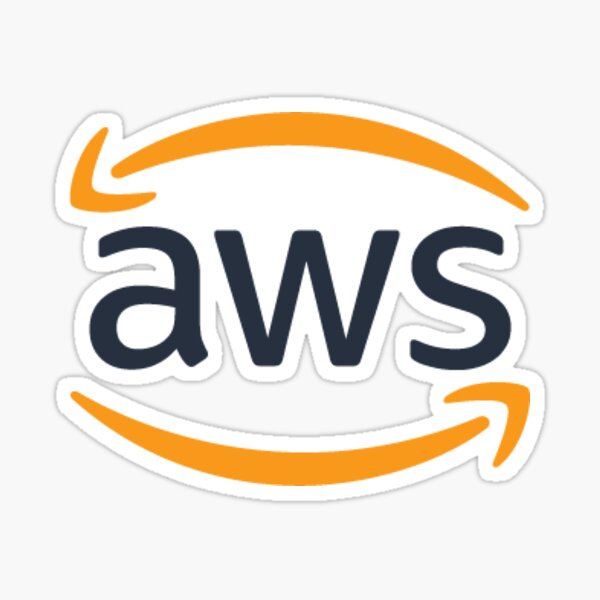 "AWS developer logo T-Shirt" Sticker for Sale by kanhadesign | Redbubble