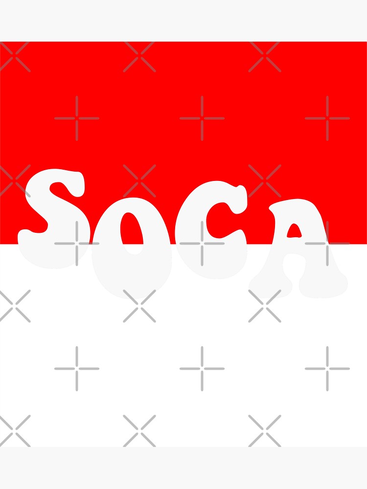 "Soca Trinidad T-shirts & More" Sticker by ravishdesigns | Redbubble