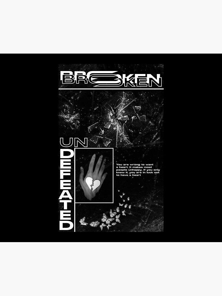 "Broken" Poster for Sale by hypeposters | Redbubble