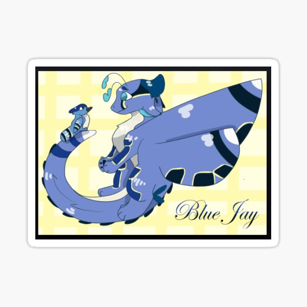"Blue Jay" Sticker for Sale by supwoffans | Redbubble