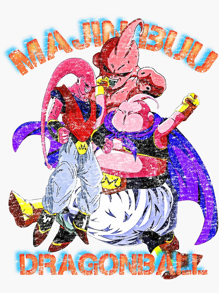"buu" Sticker for Sale by majin-b | Redbubble
